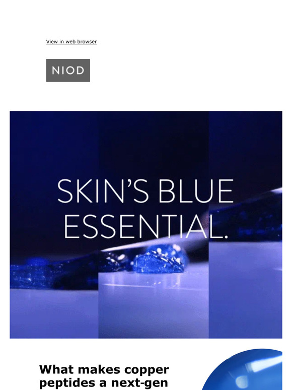 DECIEM: Skin’s Blue Essential. | Milled