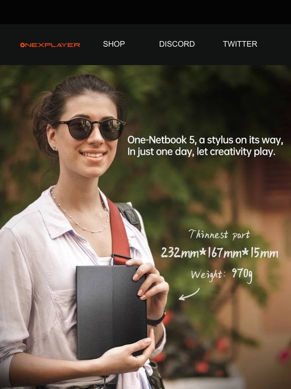 Onexplayer: Last Day! Buy One-Netbook 5 and Get a FREE Stylus 🎁 | Milled