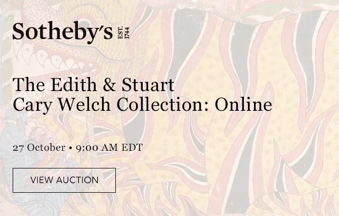 LiveAuctioneers: Sotheby's | The Edith & Stuart Cary Welch Collection ...