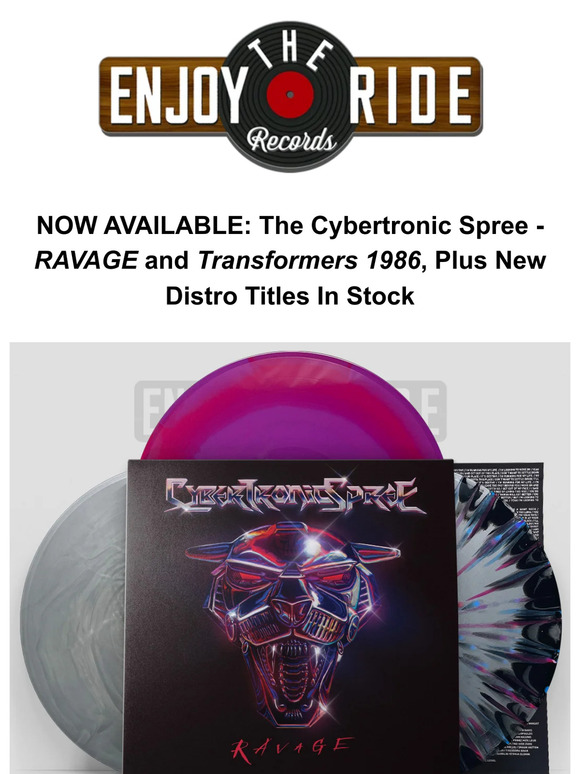Enjoy The Ride Records: NOW AVAILABLE: Transformers 1986 & RAVAGE by ...