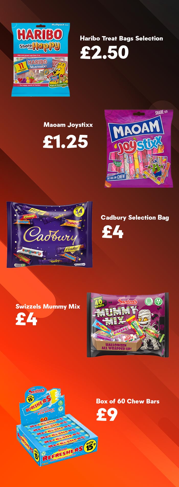 One Pound Sweets: Trick or Treat Sweets From 15p | Milled