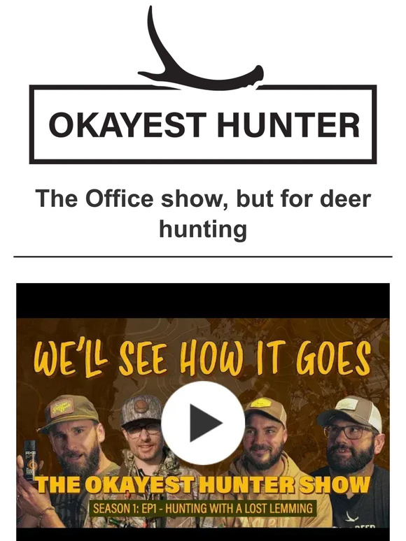 Okayest Hunter: The Office + Deer Hunting = We'll See How It Goes! 📺 ...