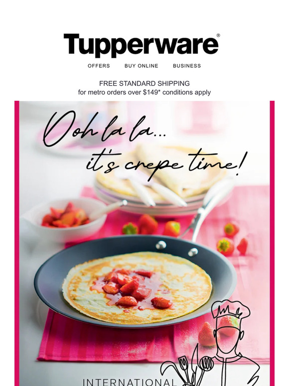 Tupperware US: Ooh La La! It is International Chef Day🧑‍🍳 | Milled
