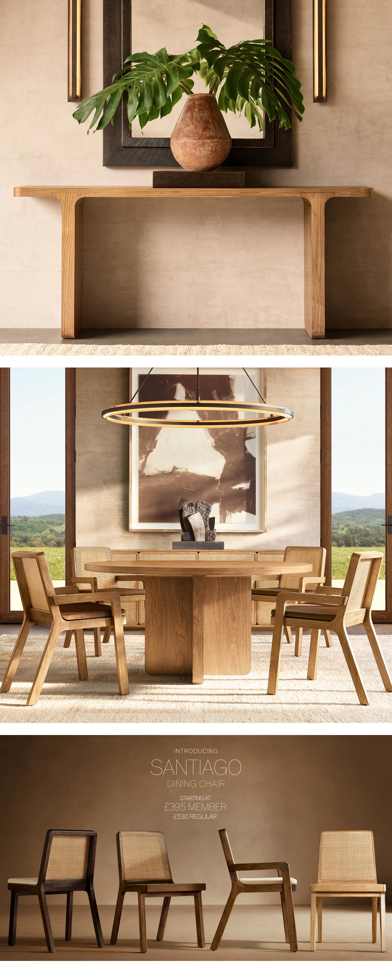 RH: Just In: The Santiago Collection by Thomas Bina & Ronald Sasson ...