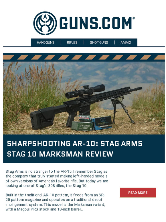 Guns.com: Gun Times - Sharpshooting AR-10: Stag Arms Stag 10 Marksman ...