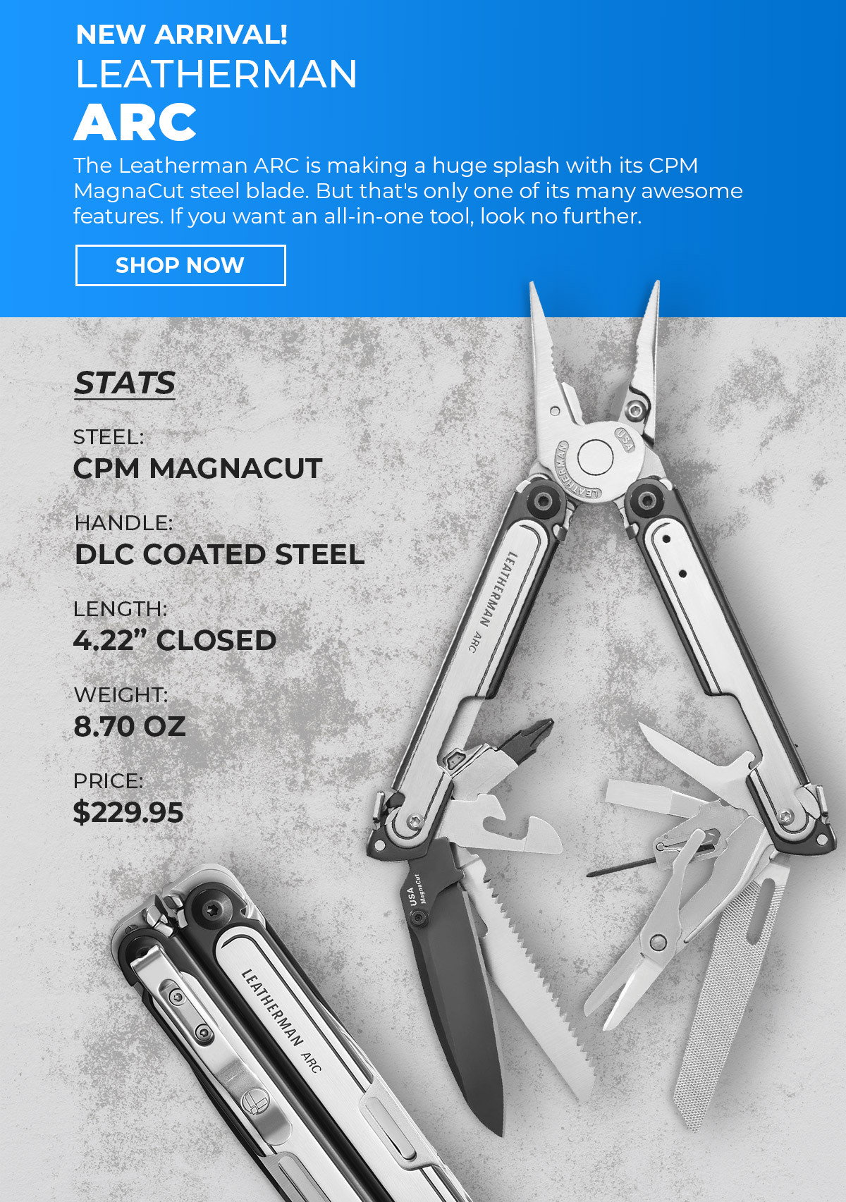 Blade HQ - Source: Kershaw Launch in MagnaCut & new flagship Leatherman ...