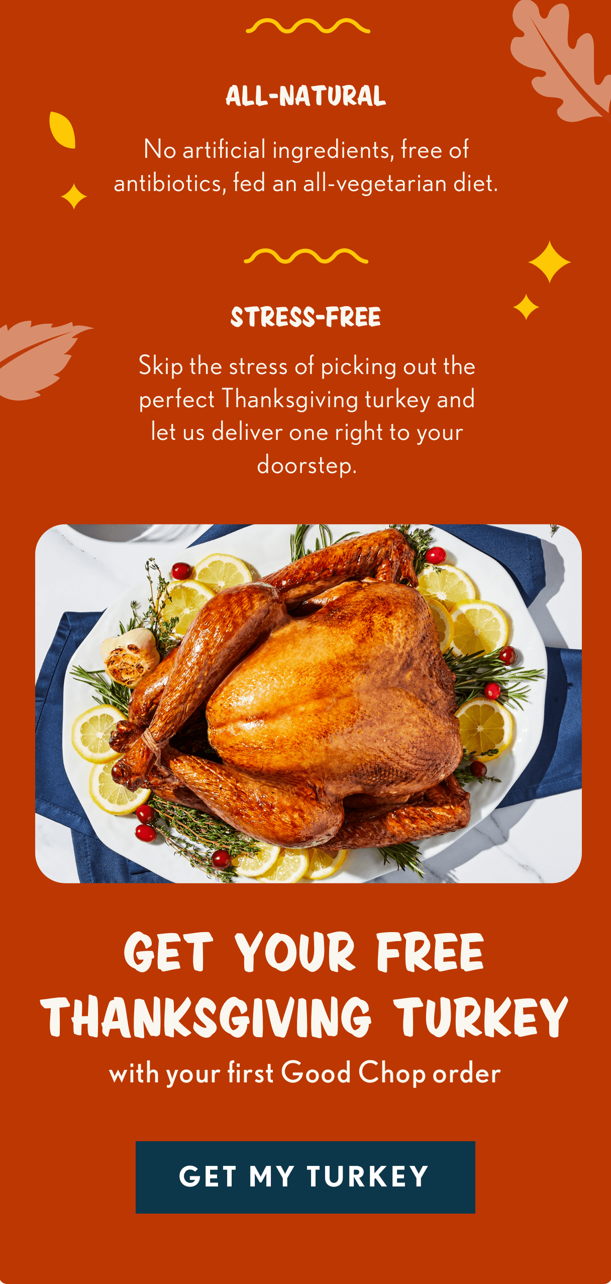 Good Chop: Unlock a Tasty Surprise: FREE Turkey with Your First Order 🦃 ...