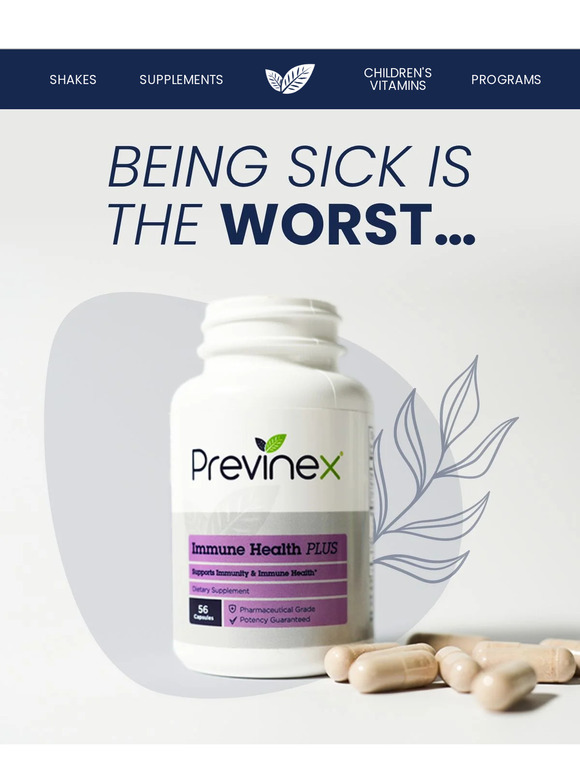 Previnex: Pneumonia 5 times in 3 years? No thank you! | Milled