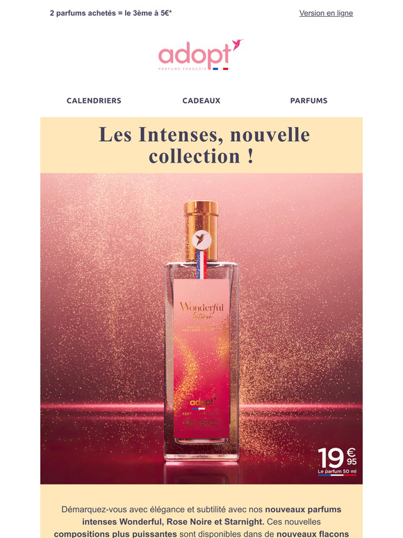 Adopt: Vous allez adorer nos nouveaux parfums intenses ! 😍 | Milled