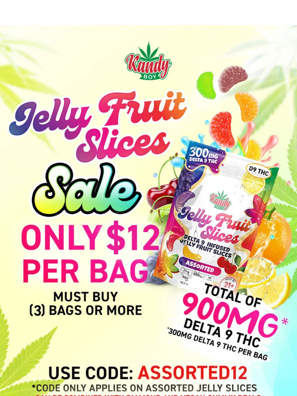 Kandy Boy: 🔥 $12 PER BAG DELTA 9 ASSORTED JELLIES! 🔥 | Milled