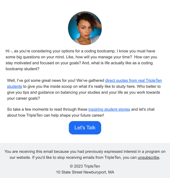 TripleTen: What's life like as a TripleTen student? | Milled