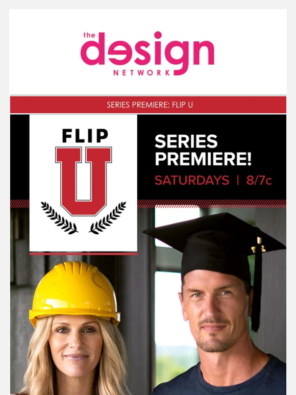 The Design Network: Watch the Series Premiere of Flip U! | Milled