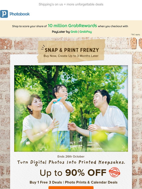 Photobook: 🚨 Print Frenzy Alert: Seize the Savings! | Milled