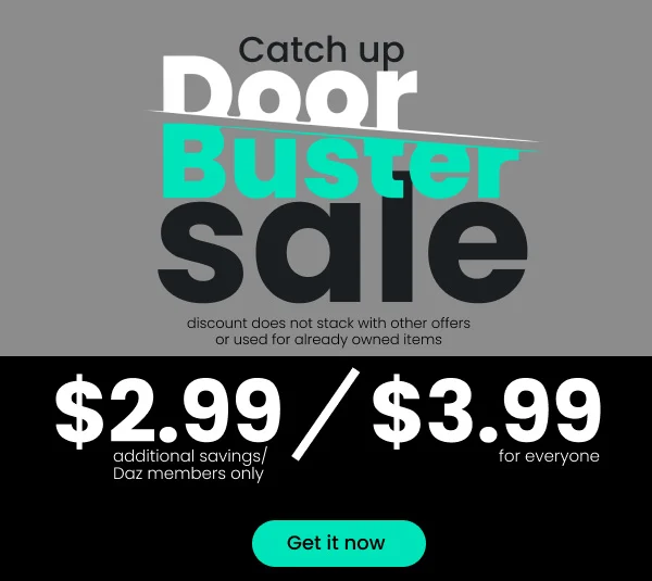 DAZ 3D: Catch up Door Buster sale | Milled
