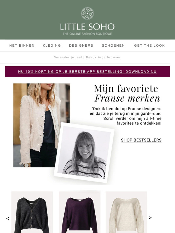 Little Soho: Co-founder Hélène: Mijn 3 favoriete Franse merken | Milled