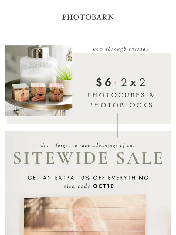 PhotoBarn: $6 PhotoBlocks and PhotoCubes! | Milled