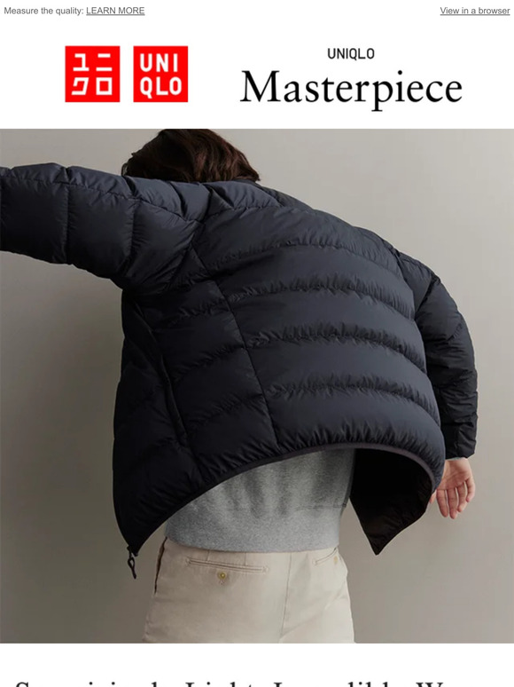 UNIQLO: Secrets to down fill power | Milled