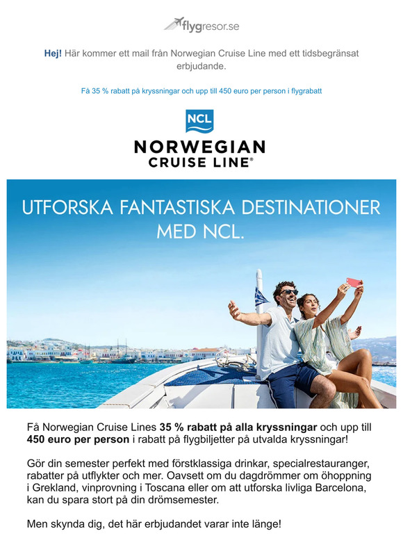 Flygresor: Har du semesterplaner? Nu har du det. | Milled