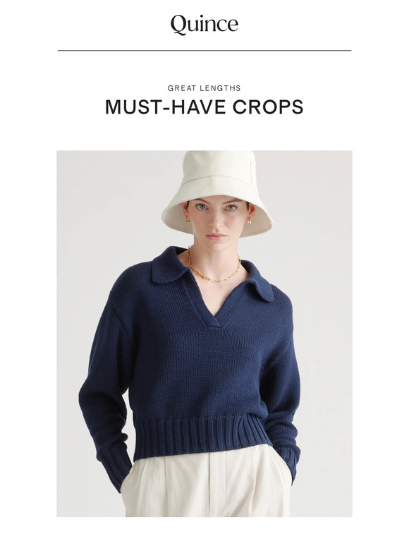 Quince: It’s a must: our most popular cropped styles | Milled