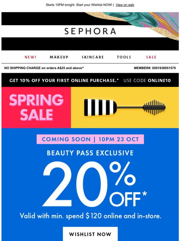 Sephora Email Newsletters: Shop Sales, Discounts, and Coupon Codes