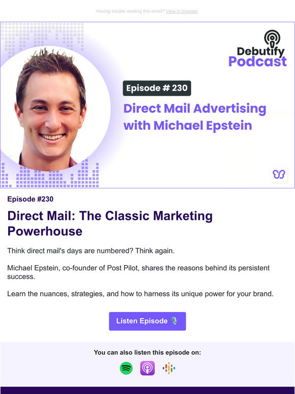 Debutify: The impact of direct mail in the digital era | Milled