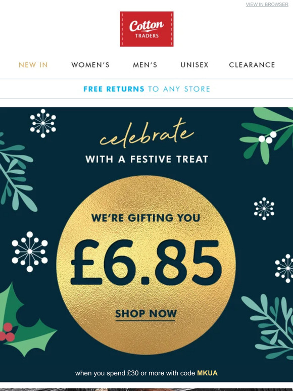 Cotton Traders: £6.85 OFF & our new Alex Jones Edit! | Milled