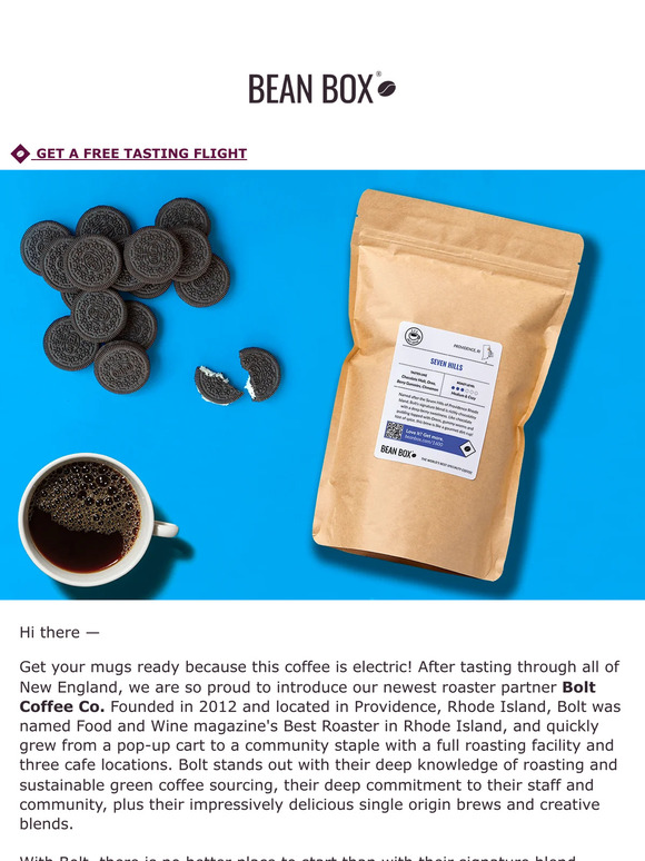 Bean Box: NEW: This coffee reminds us of Oreo Cookies ☕⚡ | Milled