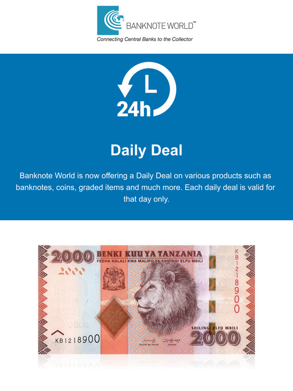 Banknote World: Fresh From the Press: Uncirculated Banknotes for the ...