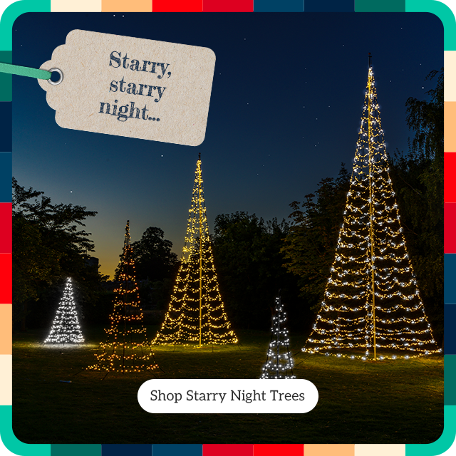 Festive Lights: Starry night trees to light your lawn! | Milled