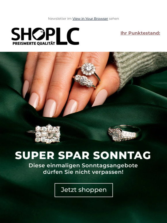 ShopLC DE: Sonntags-Sparen: Deals, die du nicht verpassen darfst | Milled