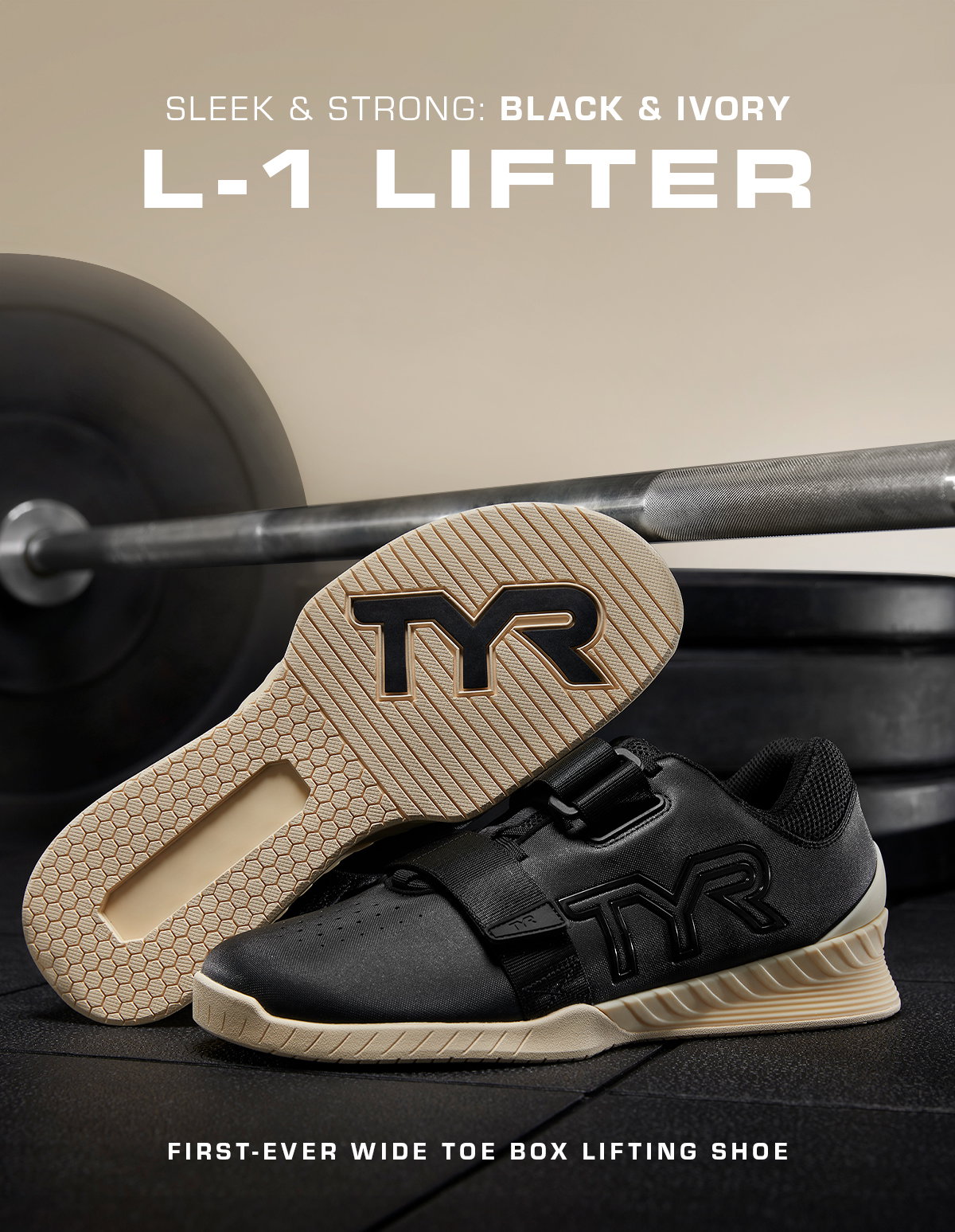 TYR Sport: Build Power with the L-1 Lifters: Now in Black & Ivory! | Milled