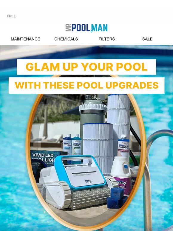 Mr Pool Man: Glam up your pool 💃 | Milled