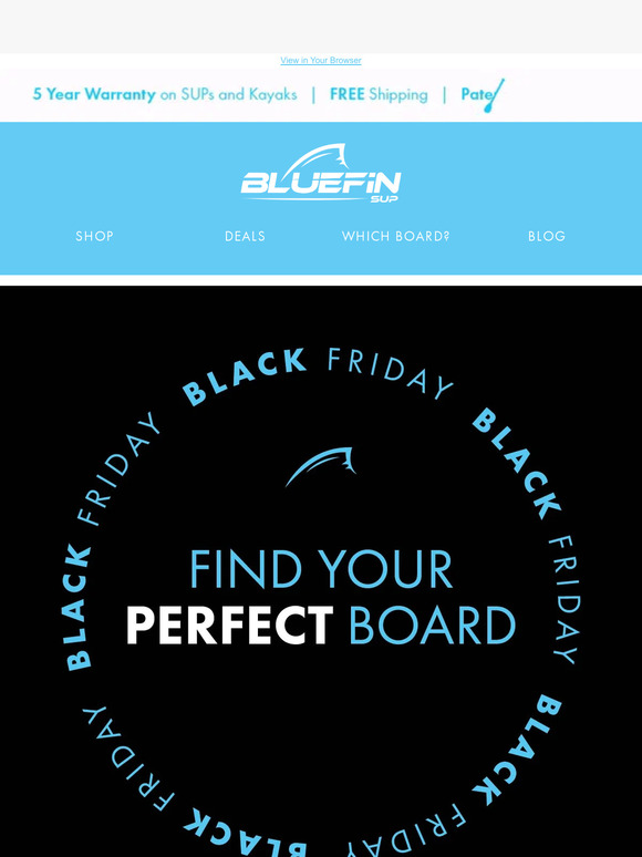 Bluefin SUP: Have you tried our what board selector? 🏄 | Milled