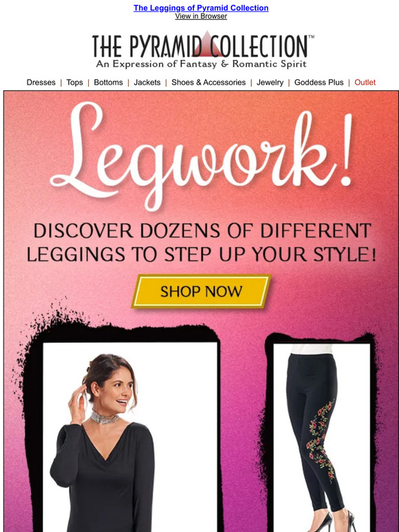 Pyramid Collection: Enchanting & Mysterious ~ Leggings That Charm ...