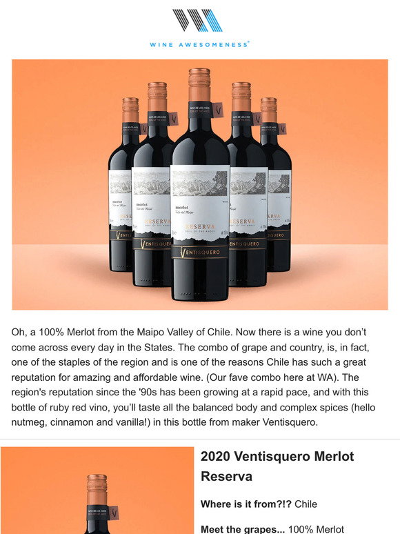 Wine Awesomeness: a chilean merlot to pair with your next pasta night ...