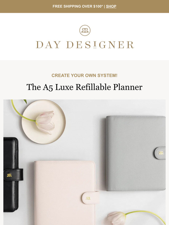 Day Designer: The A5 Refillable Planner: Why you'll love it! | Milled
