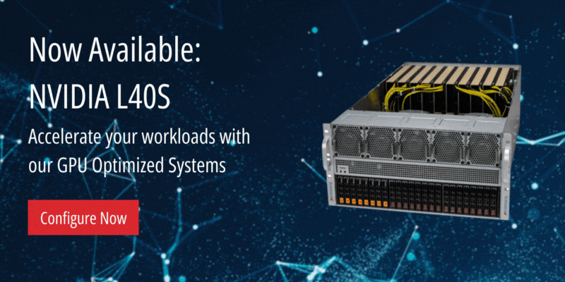 Supermicro: Supermicro's New NVIDIA L40S Enabled GPU Systems | Milled