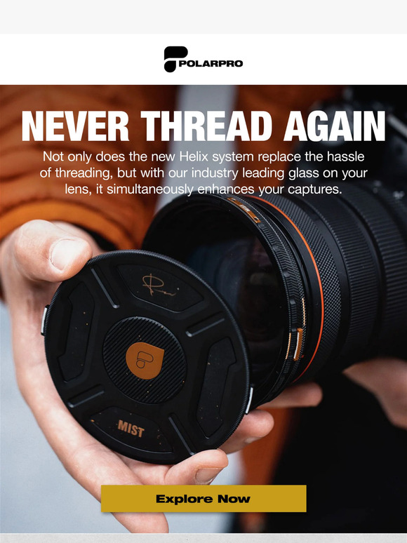 PolarPro: HELIX MAGLOCK: Your kit needs magnetic-locking filters | Milled