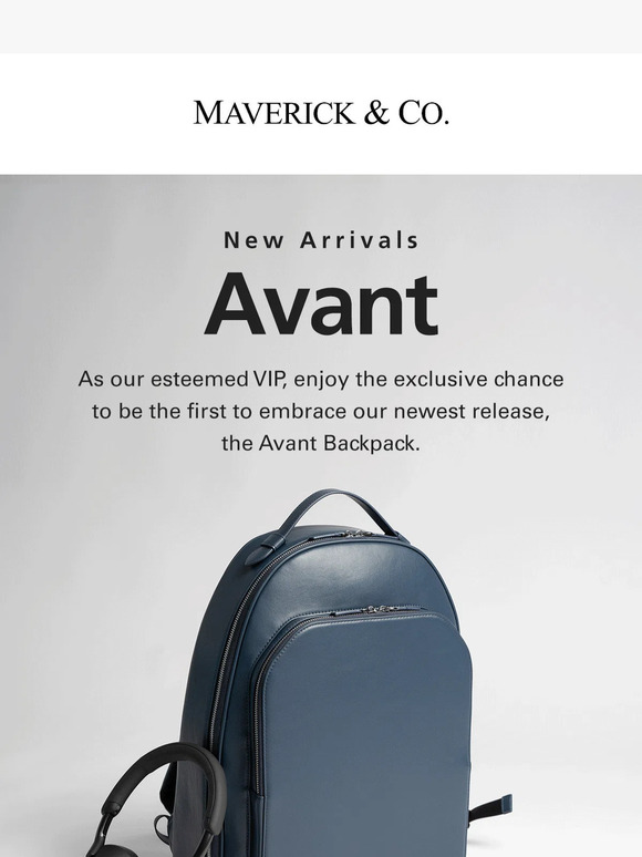 Maverick & Co.: Introducing Avant: Elegance Reimagined for the Modern ...