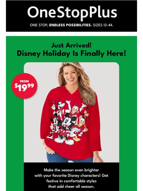 One Stop Plus: DISNEY HOLIDAY STYLES ARE HERE! 🎄 | Milled