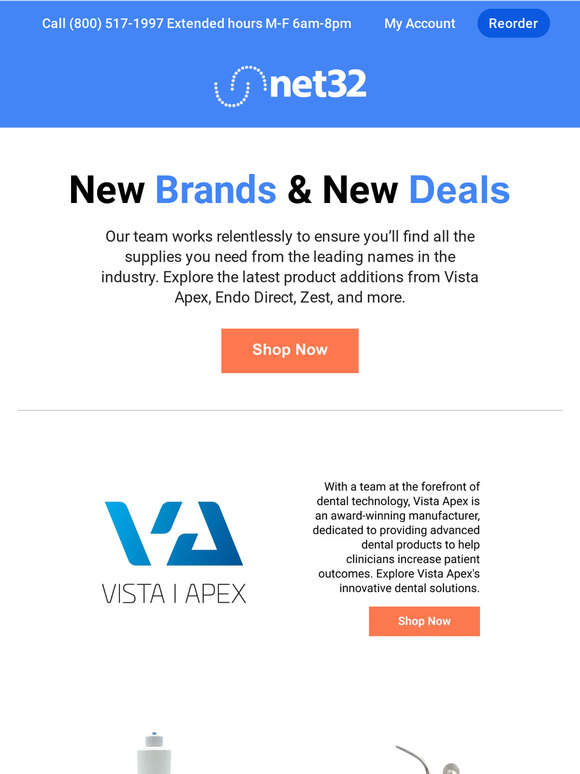 Net32: Just In: New Brands to Smile About | Milled