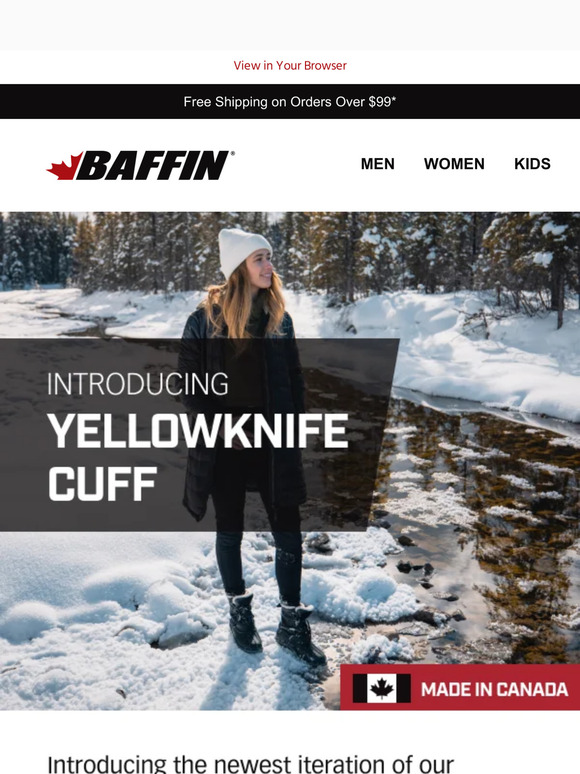 Baffin: The All-New YELLOWKNIFE CUFF | Milled