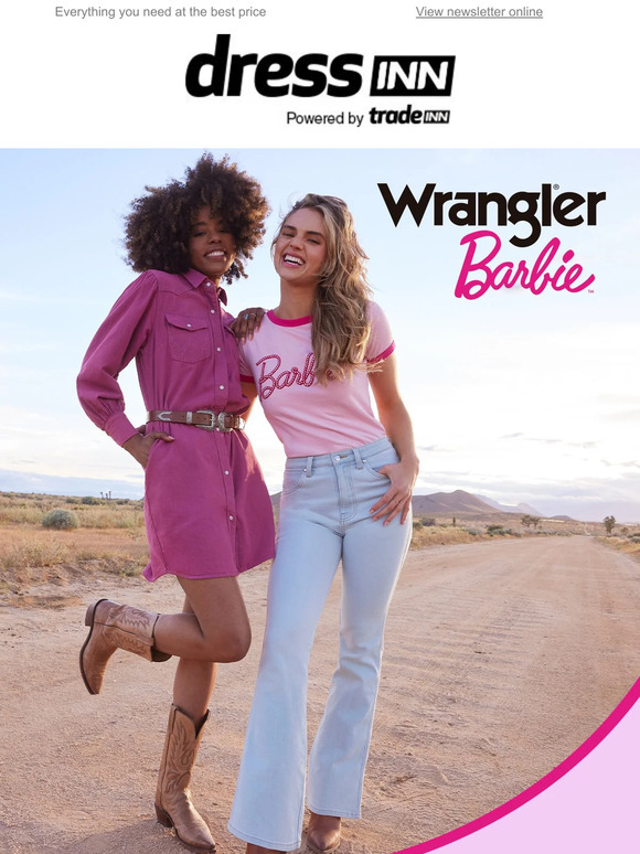 Dressinn: 💖 WRANGLER® X BARBIE™, the most anticipated collaboration is ...