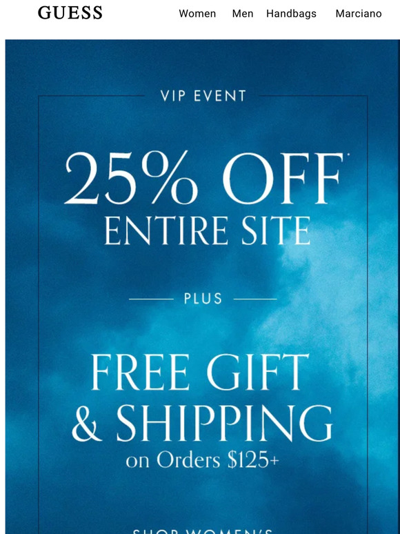 GUESS? Email Newsletters: Shop Sales, Discounts, and Coupon Codes