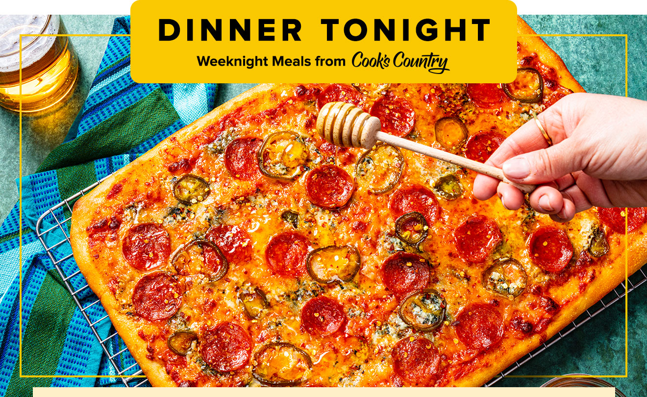 America's Test Kitchen: Dinner Tonight: Pepperoni Pizza with Blue ...