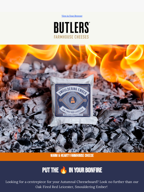 Butlers Farmhouse Cheeses: Fire up Bonfire Night with Smouldering Ember ...