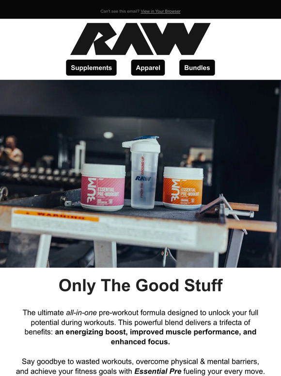 Raw Nutrition: The ultimate all-in-one pre-workout formula? | Milled