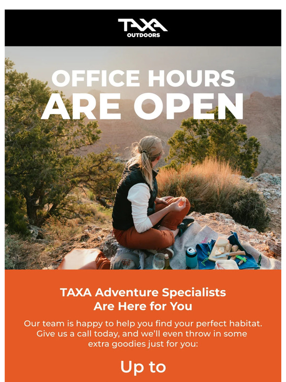 TAXA Outdoors: Office hours are officially open | Milled