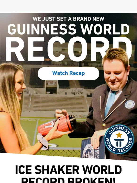 Ice Shaker: GUINNESS WORLD RECORD = BROKEN! 🏆 | Milled