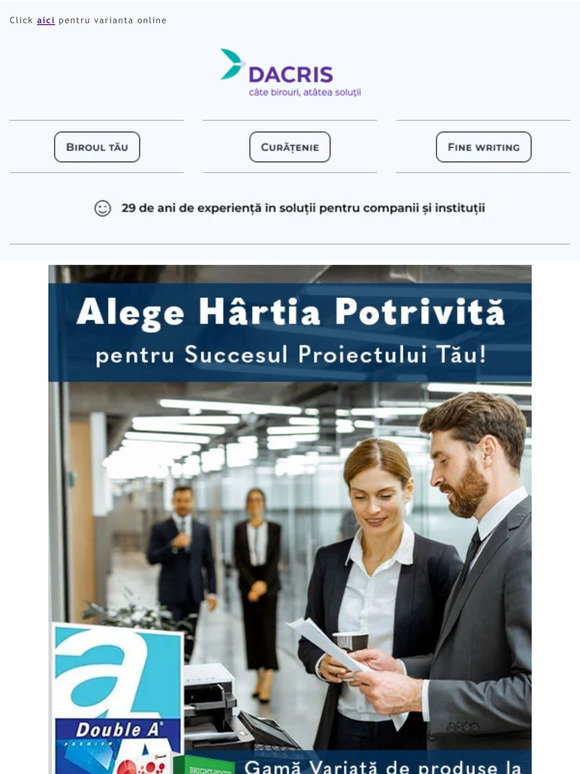 Dacris: Cele mai bune prețuri la hârtia de copiator. Hai să vezi! 🖨️ ...
